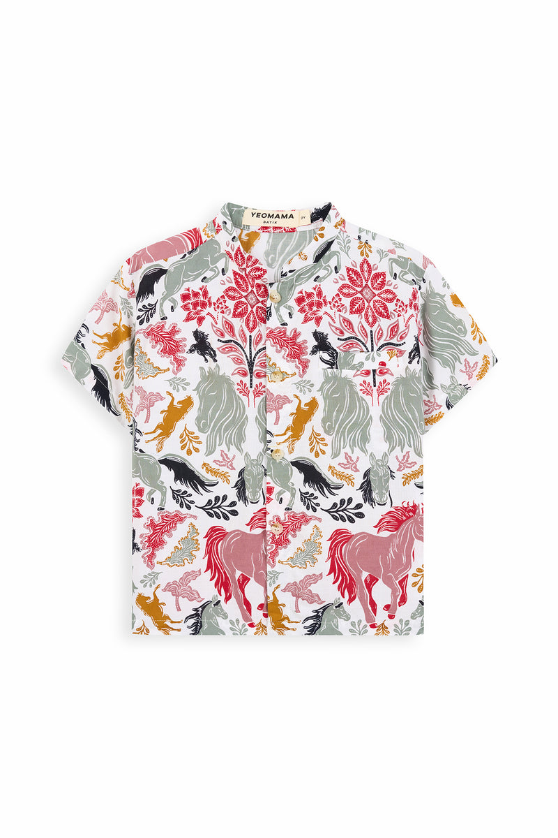 Little Mandarin Shirt – YeoMama Batik