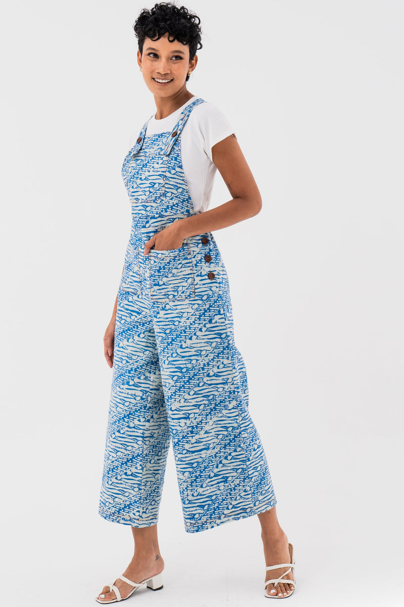 Lucito Crossback Overalls – YeoMama Batik